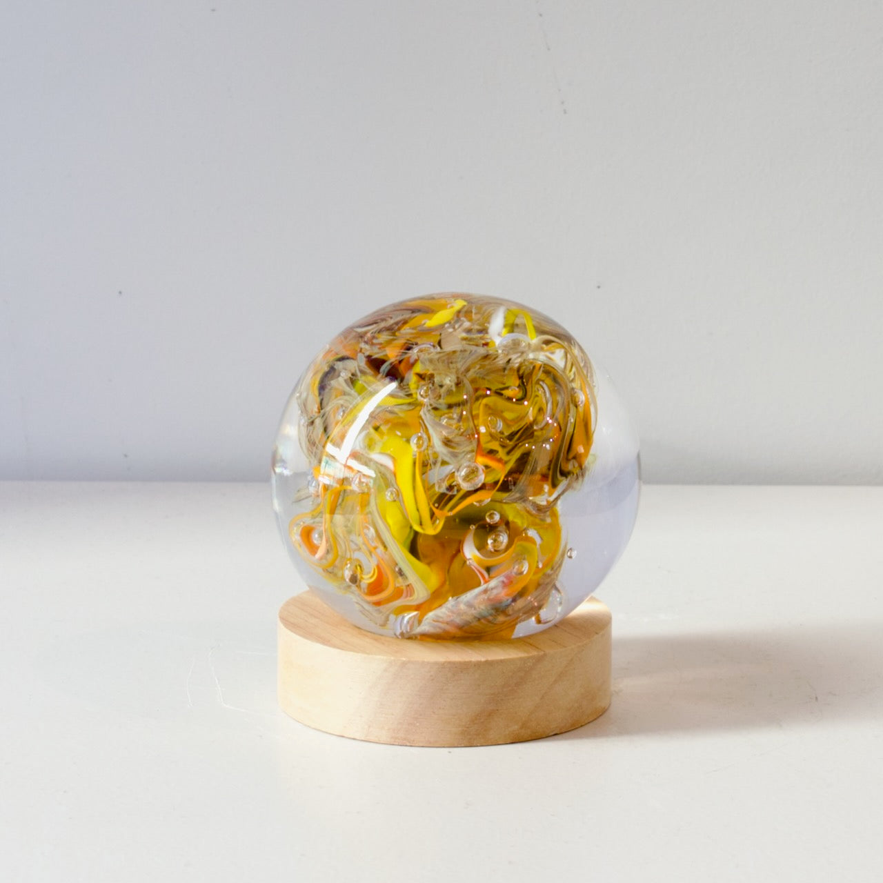 RH468: Yellow light orb – Quadrant Gallery